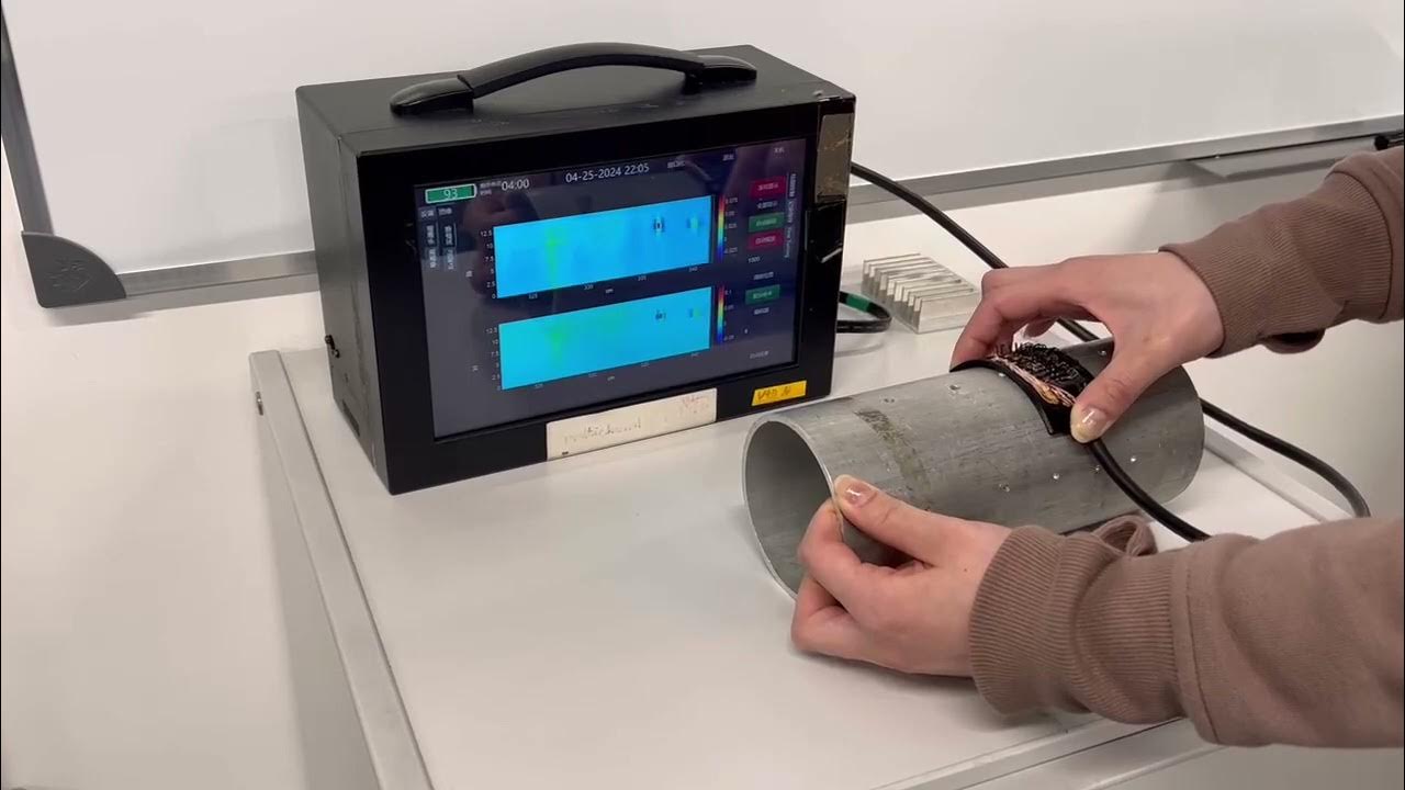 flexible eddy current array sensor - YouTube