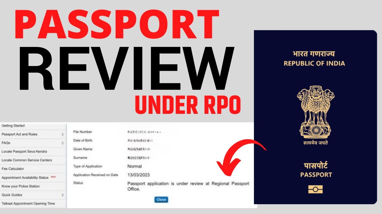 passport application is under review at regional passport office 2025 ...