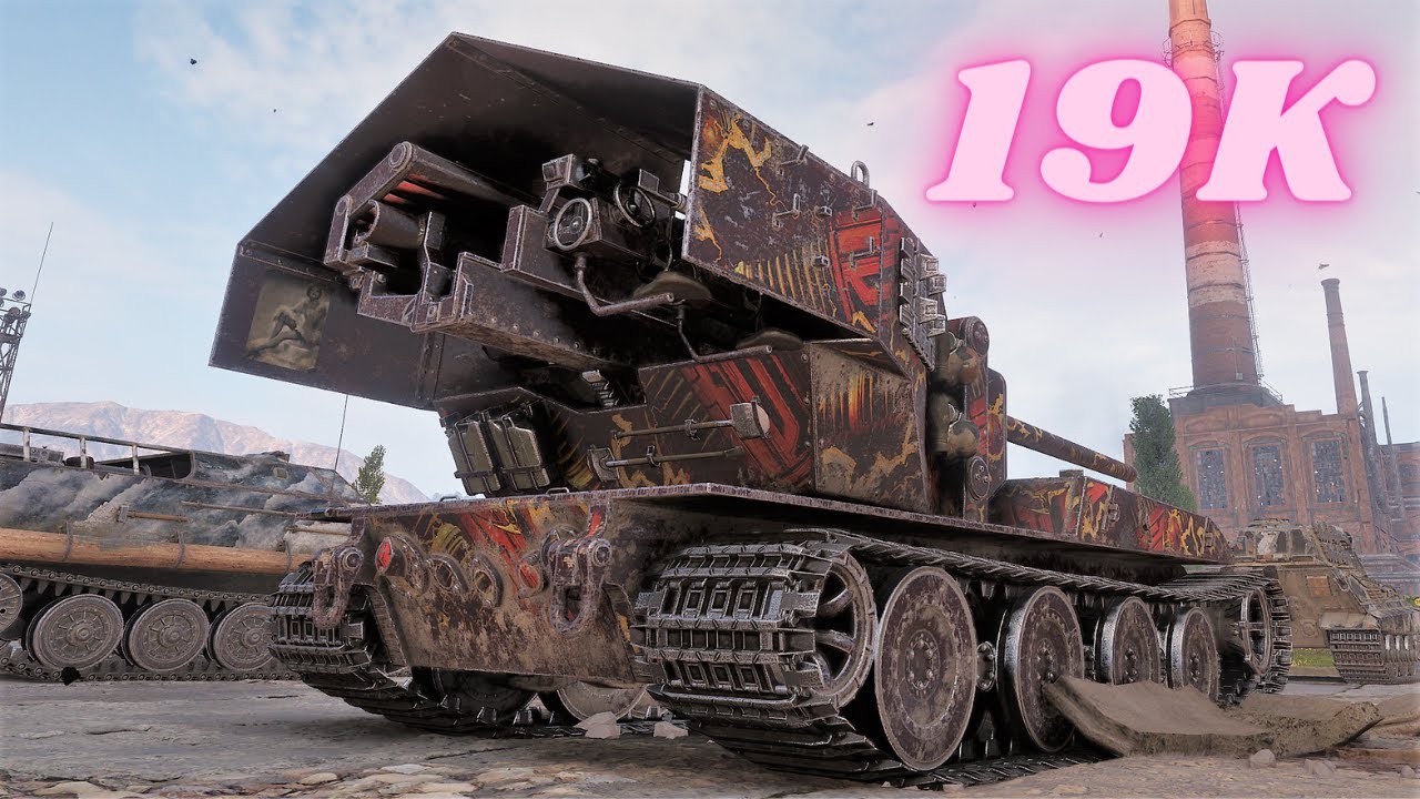 WT auf E 100 9.6K Damage & WT auf E 100 9.4K dmg World of Tanks , WoT ...