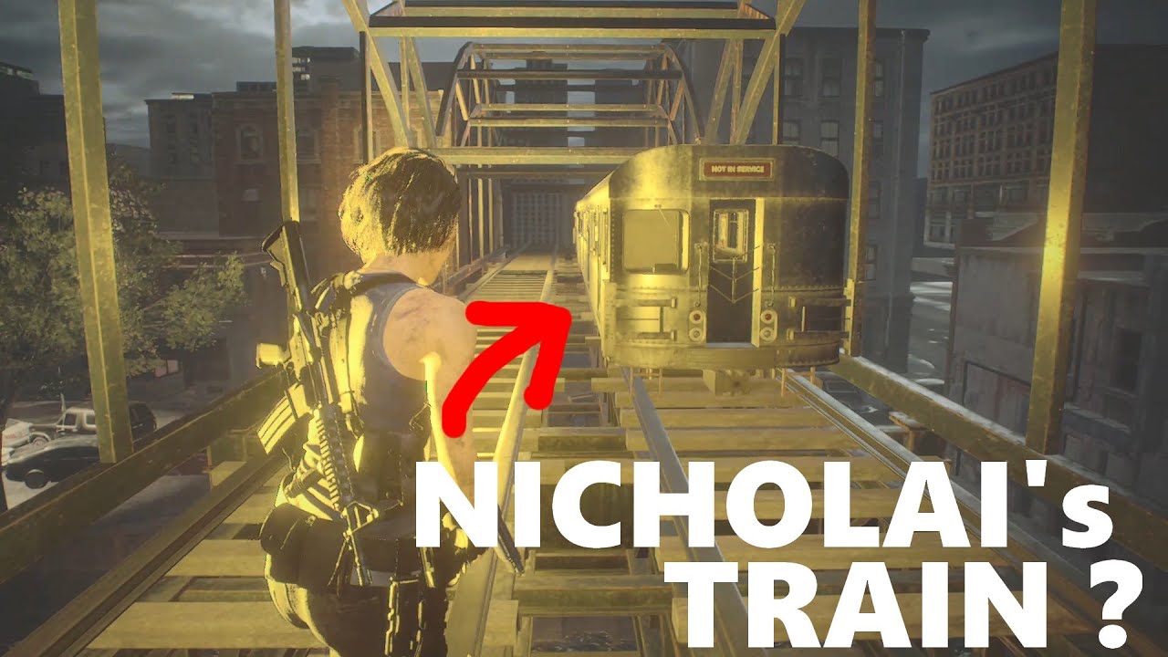 Raccoon City outskirts exploration - Nicholai's train? | RESIDENT EVIL ...