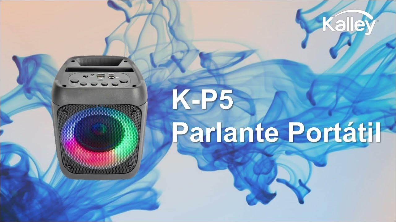 Descubre el nuevo parlante K-P5 de Kalley, conoce su funcionamiento y características - YouTube