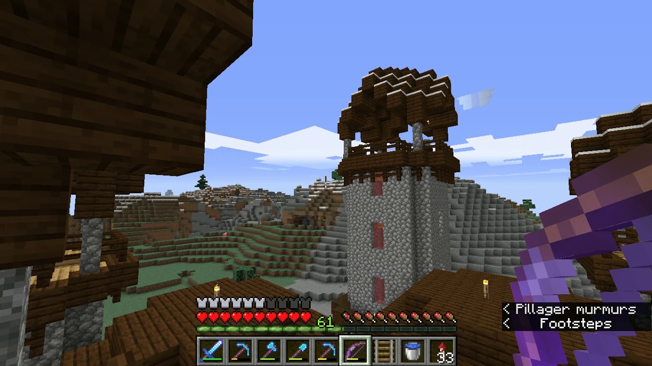 Custom Pillager Outpost! Minecraft Java 1.14.4 - YouTube