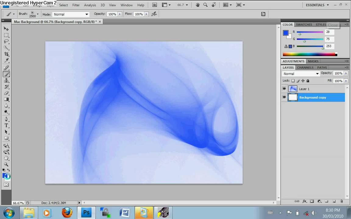 How to Create a Mac Style Background in Photoshop - YouTube