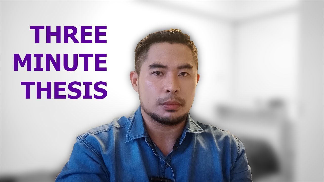 Three Minute Thesis (3MT) 2020 - Adam Astrada - YouTube