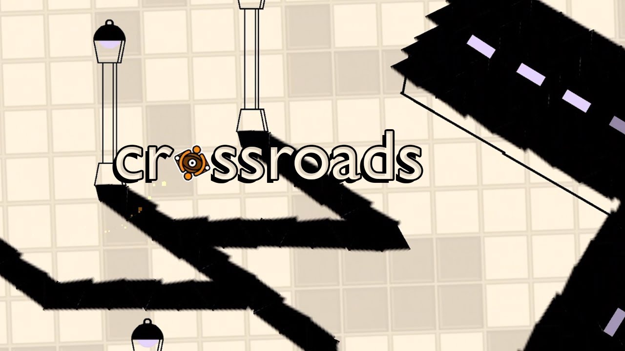 [FLUKE FROM 50%] "Crossroads" by mbed | Geometry Dash - YouTube