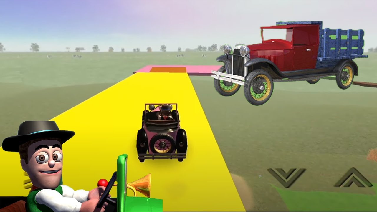Juego de El Auto Bochinchero de La Granja de Zenón 3 juego en 3d - YouTube