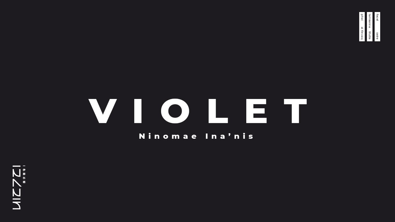 Violet Ninomae Inanis Original Song Sub español! - YouTube