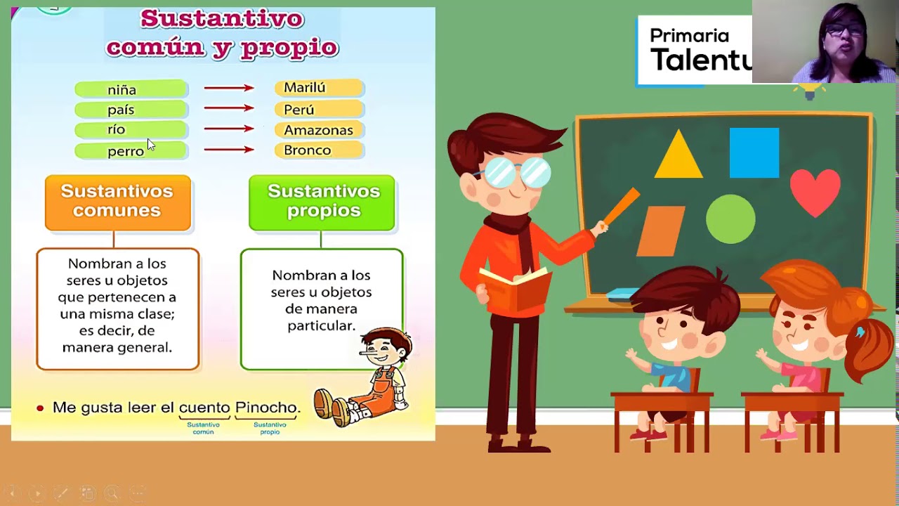 video sustantivo común y propio - YouTube