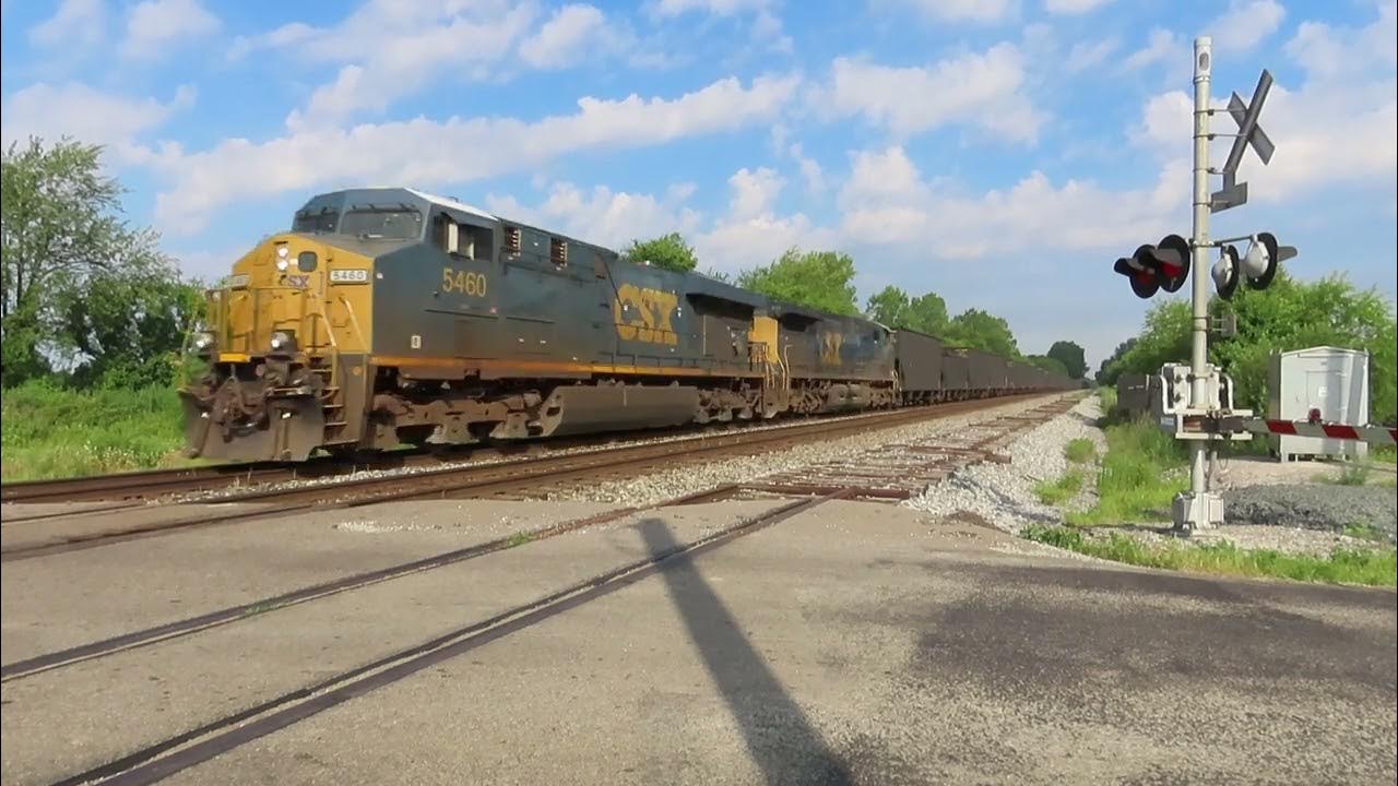 CSX B158 Empty Coke Express Train Part 2 from Sterling Ohio July 1, 2022 - YouTube