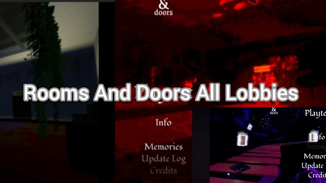 Rooms And Doors All Lobbies - YouTube