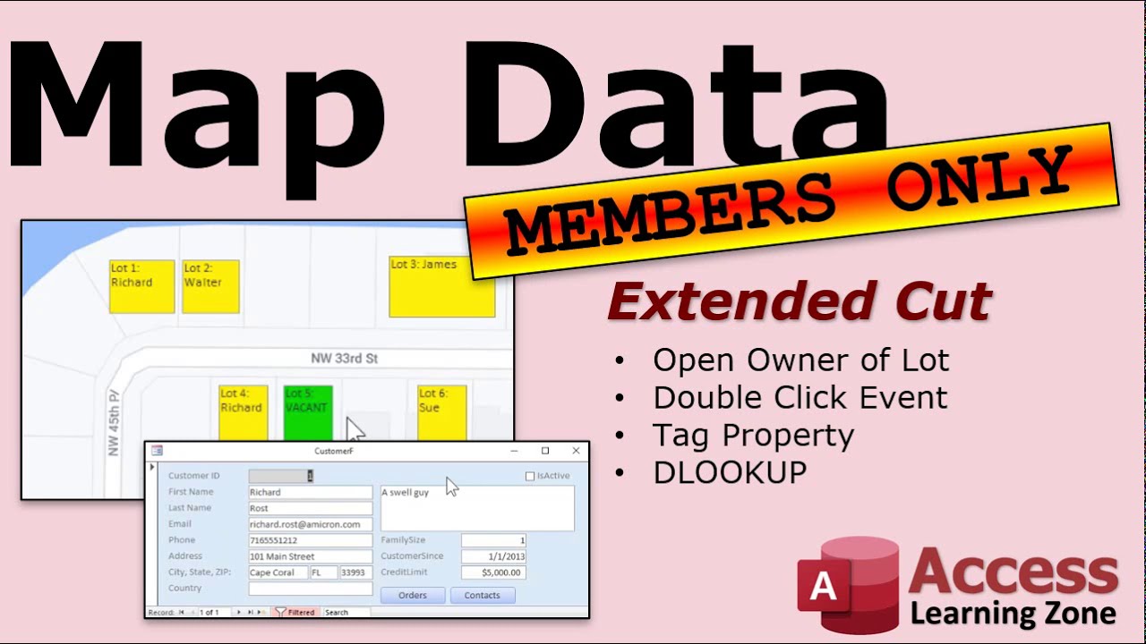 Overlay Microsoft Access Data on a Map or Image in a Form or Report ...