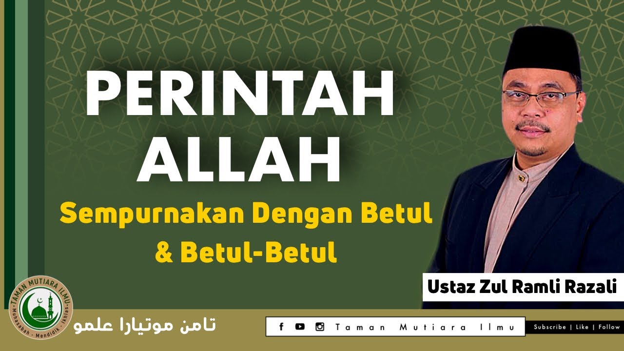 Ustaz Zul Ramli M Razali - YouTube
