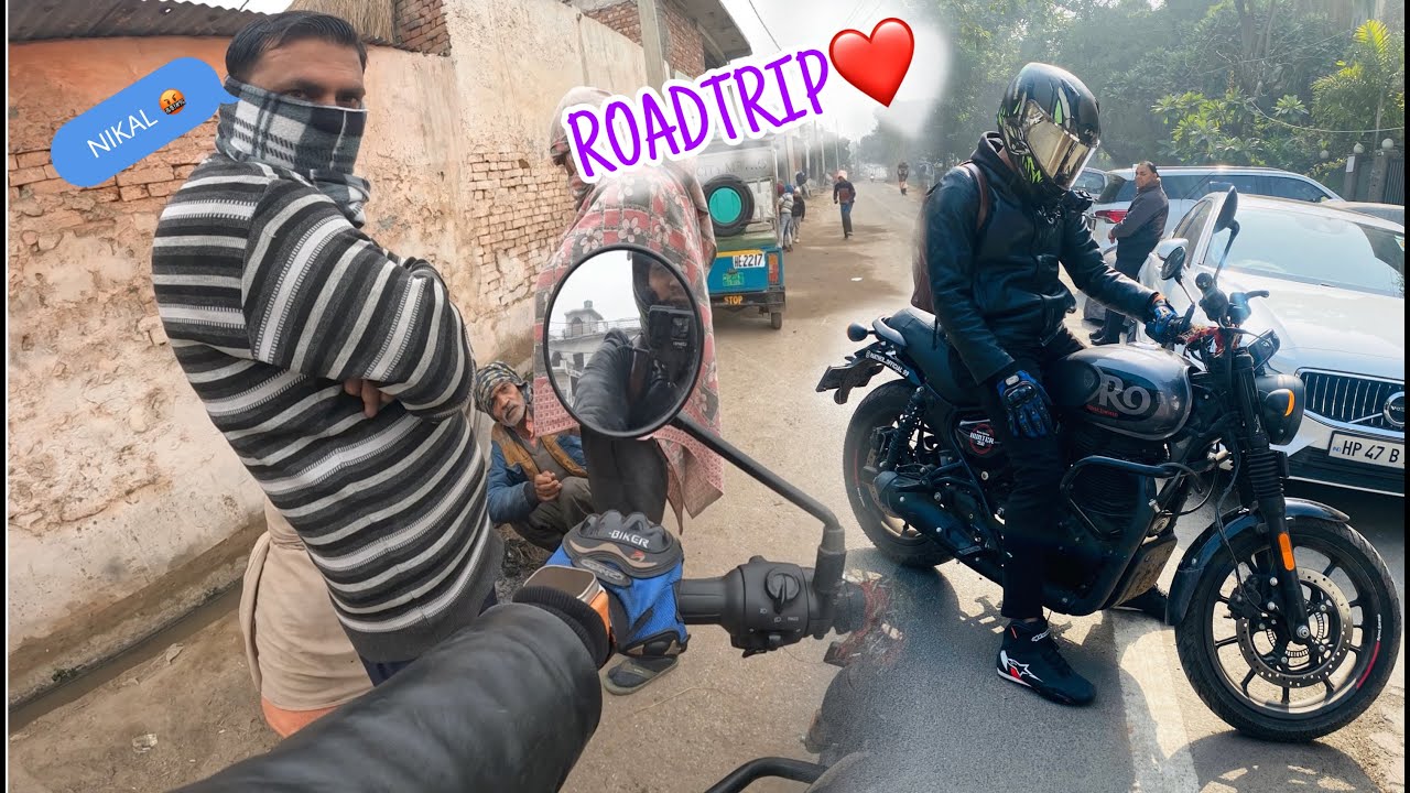 Delhi To Hapur In 16 Mints😱 Road Trip On Hunter 350🏍️😍|Samir Malhotra ...