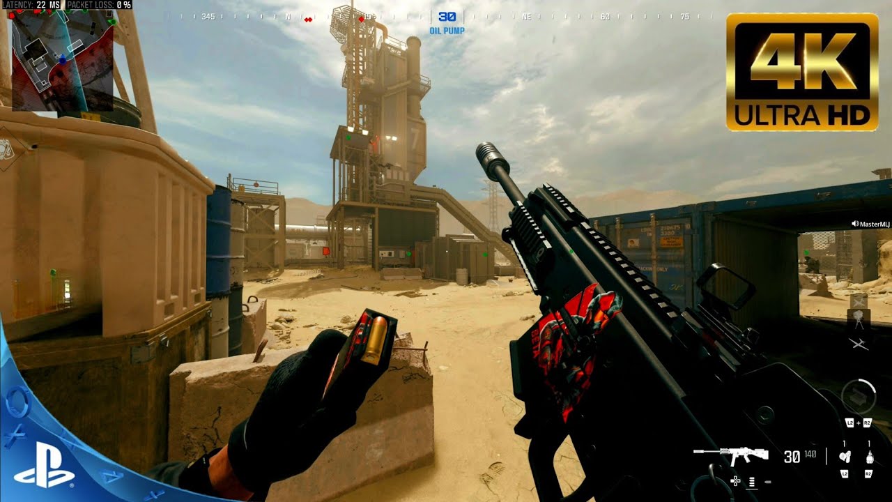 Call Of Duty MW3/MWIII Beta Domination Rust Map PS5 Gameplay (No ...