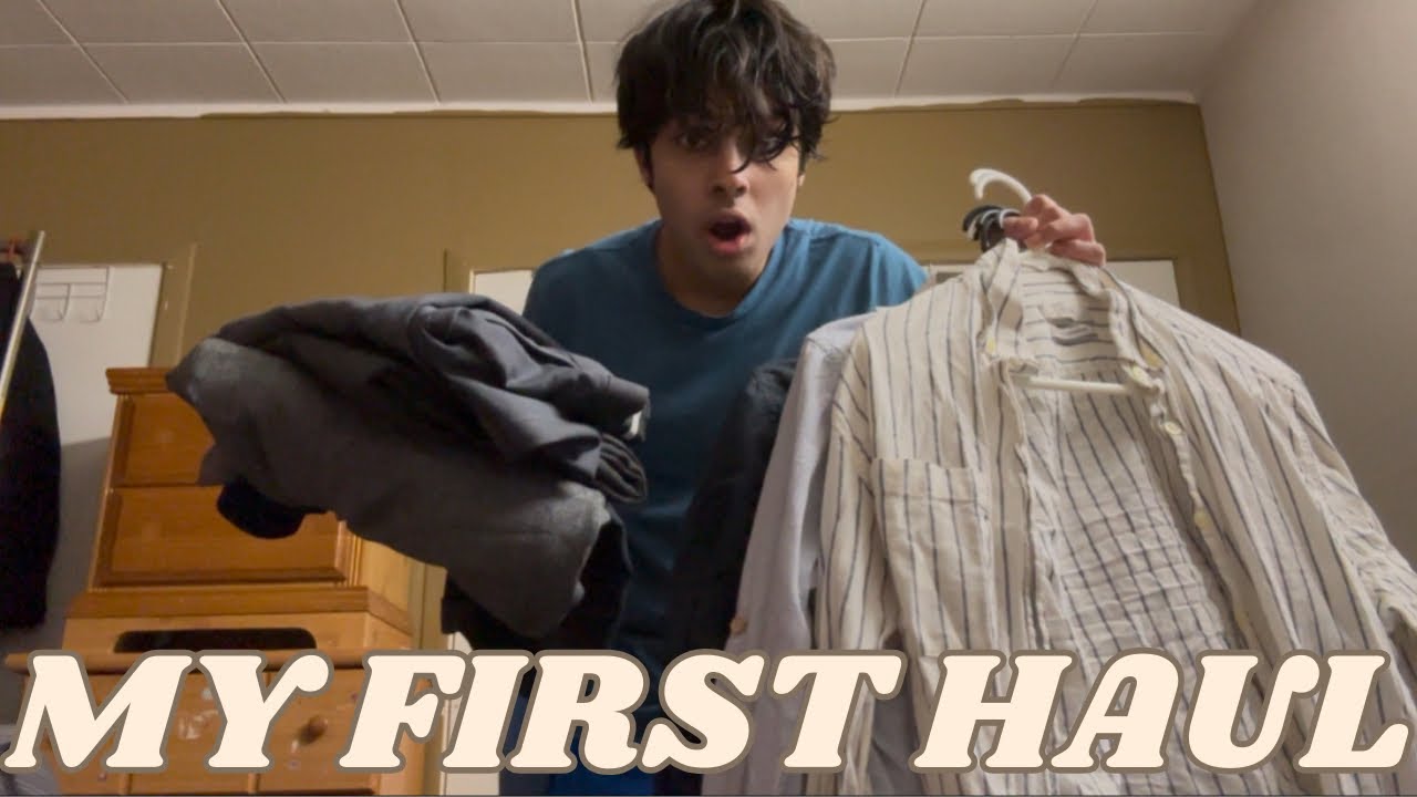 MY FIRST HAUL EVER *clothing haul* - YouTube