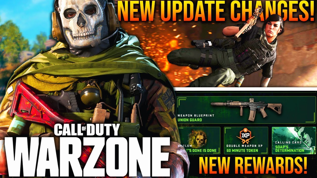WARZONE: All MAJOR CHANGES In The NEW UPDATE! (New MW2 REWARDS REVEALED ...