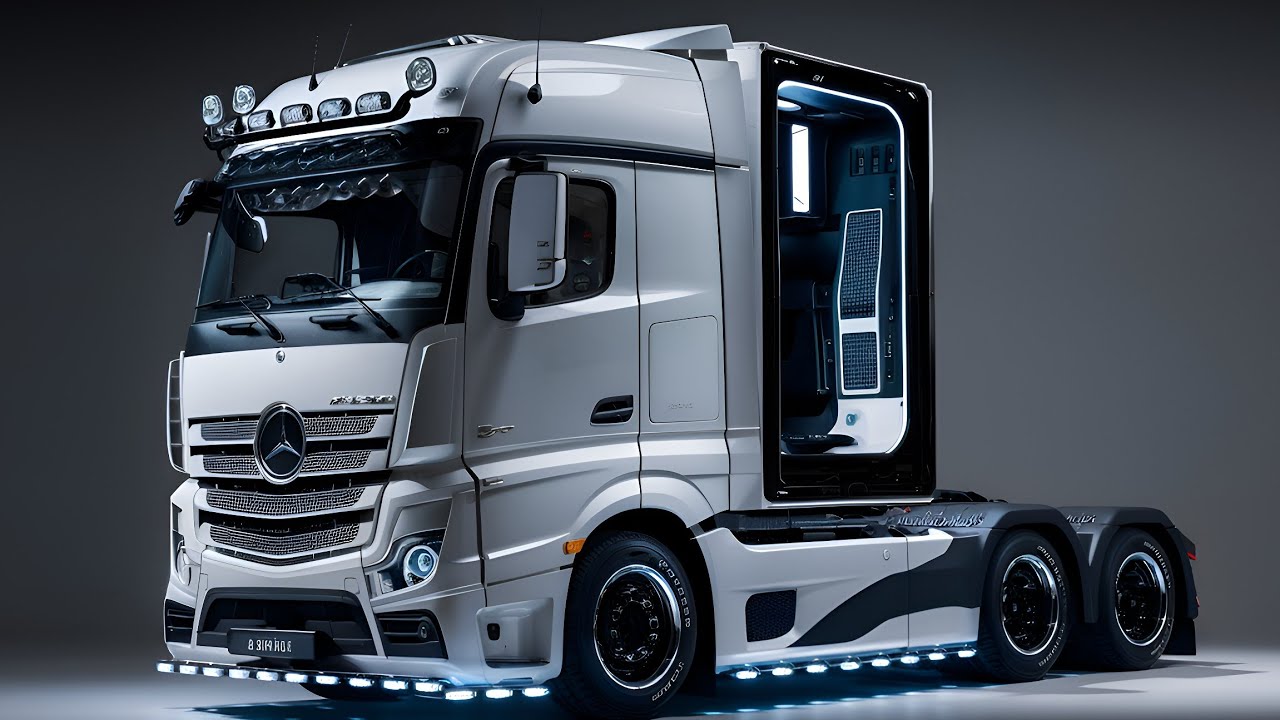 New Mercedes-Benz Actros 2025 | Ultimate Trucking Innovation! - YouTube