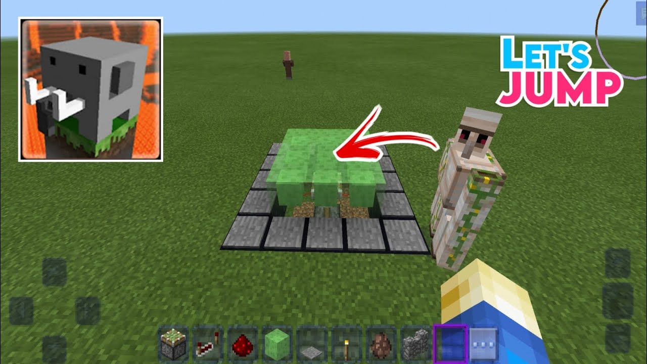 How To Make AUTOMATIC TRAMPOLINE in Craftsman: Building Craft - YouTube