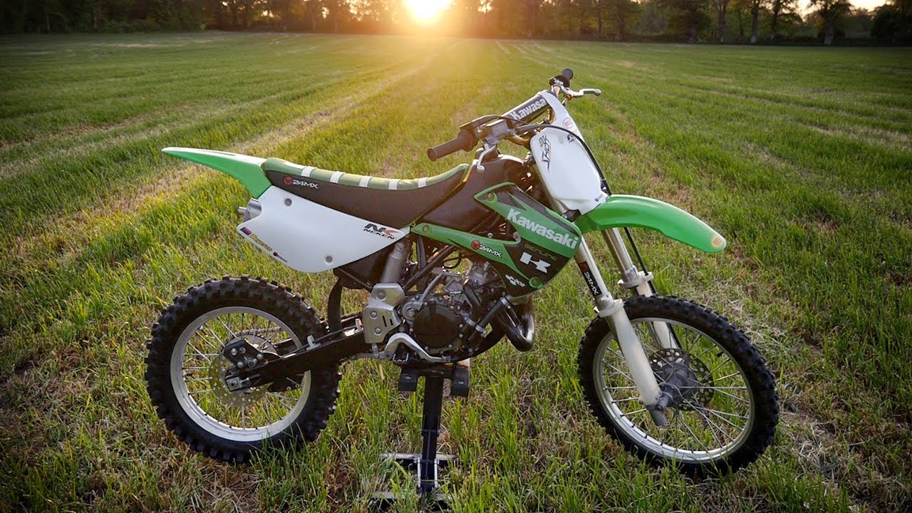 Restauration / Rebuild KAWASAKI KX 80 1998 - Dirt Bike - YouTube