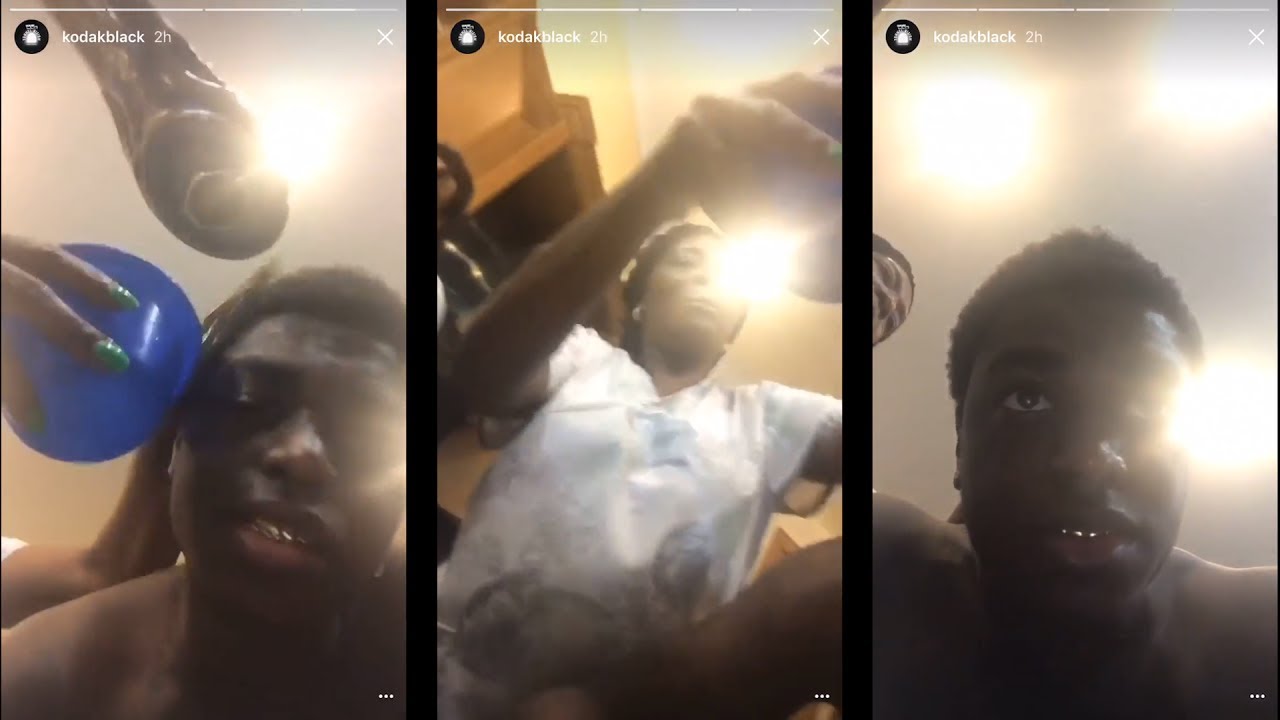 Kodak Black Getting a Body Wash From his Mom After Prison - YouTube