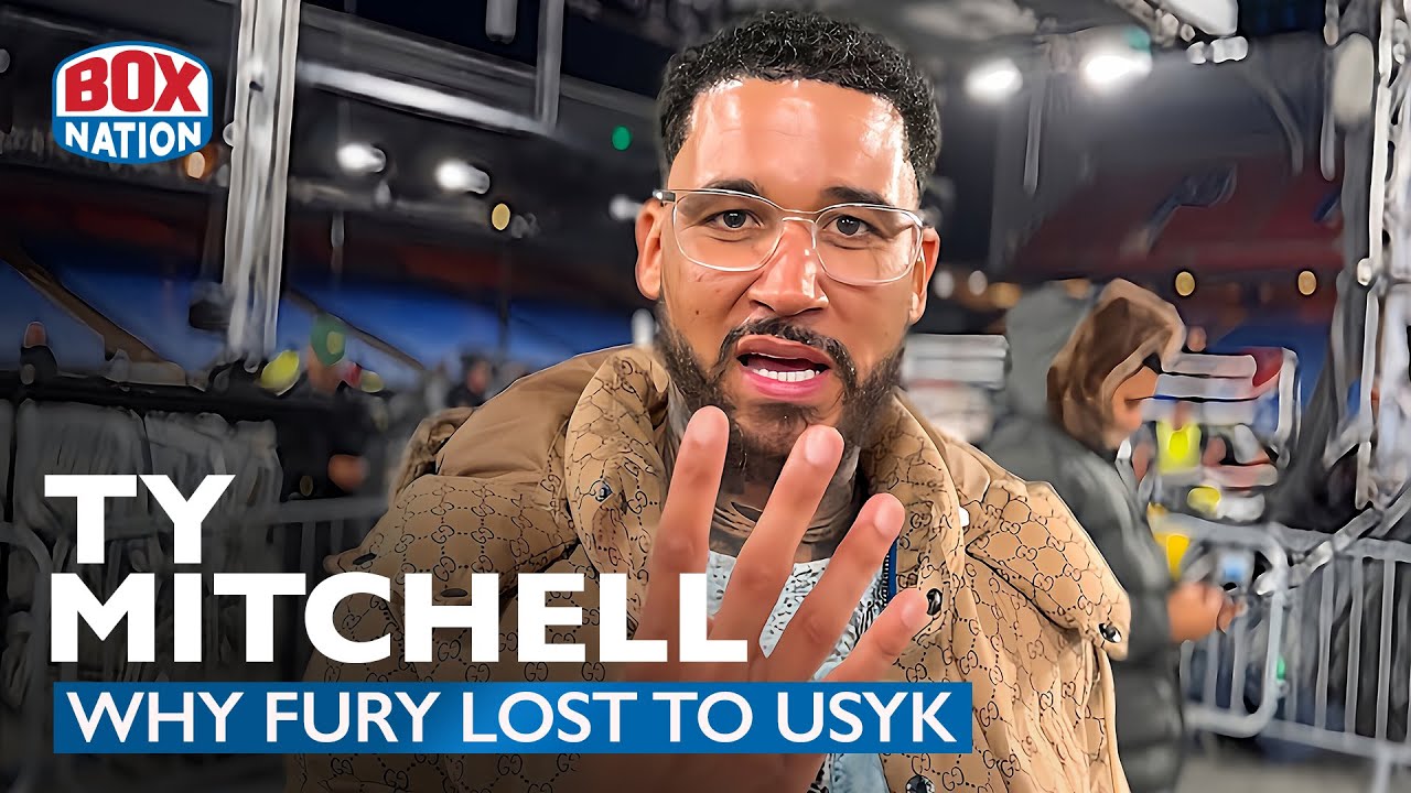 Ty Mitchell REVEALS PHONE CALL With Tyson Fury About Oleksandr Usyk ...