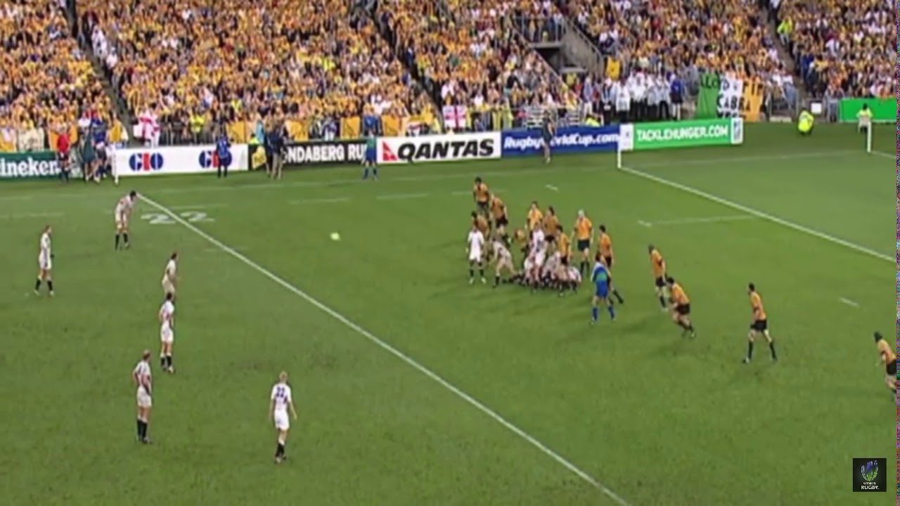 Jonny Wilkinson drop goal to win World Cup - YouTube