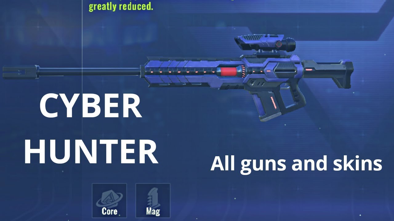 Cyber Hunter | Guns and skins - YouTube