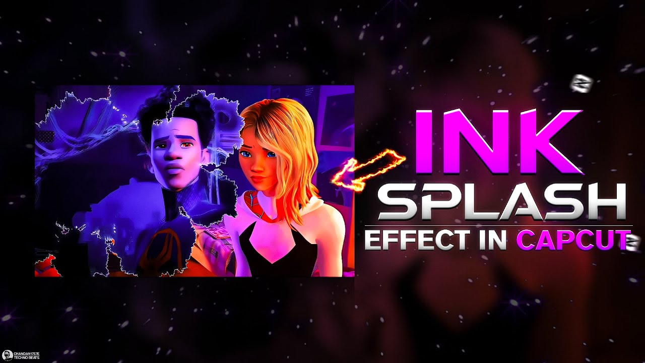 Ink Splash Effect In Capcut! Easy CapCut Ink Effect Tutorial - YouTube
