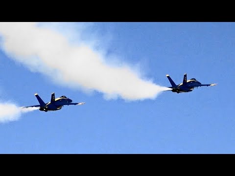 Blue Angels Winter Training 2-16-23 Morning Flight - YouTube