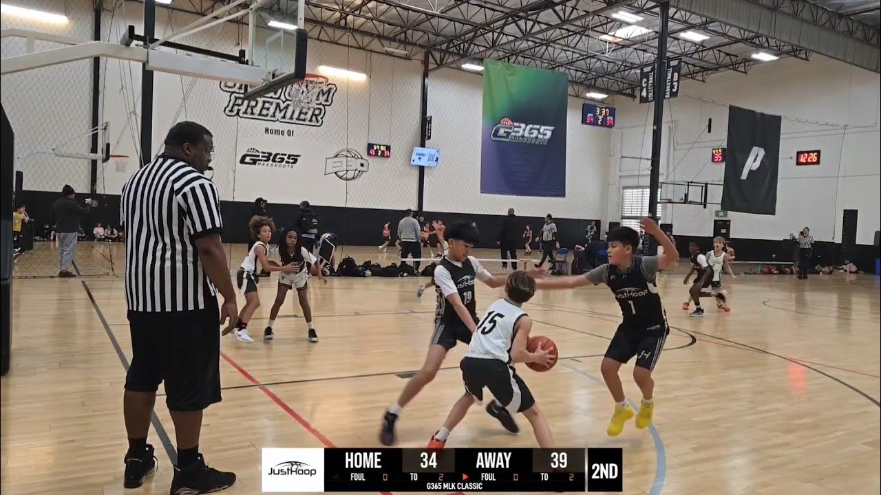 Just Hoop 11U Rise VS. Inspired Athletics 11U Black - G365 MLK Classic ...