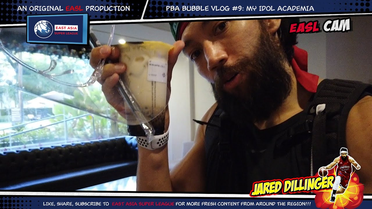EASL Cam feat. Jared Dillinger | PBA Bubble Vlog #9: My Idol Academia ...