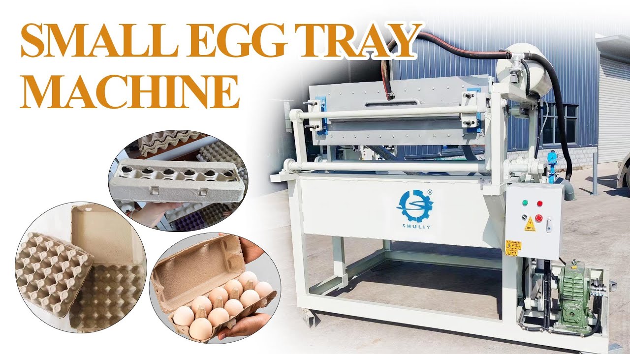 High-Speed Egg Tray Machine: Watch it Produce 1000-1500pcs per Hour ...