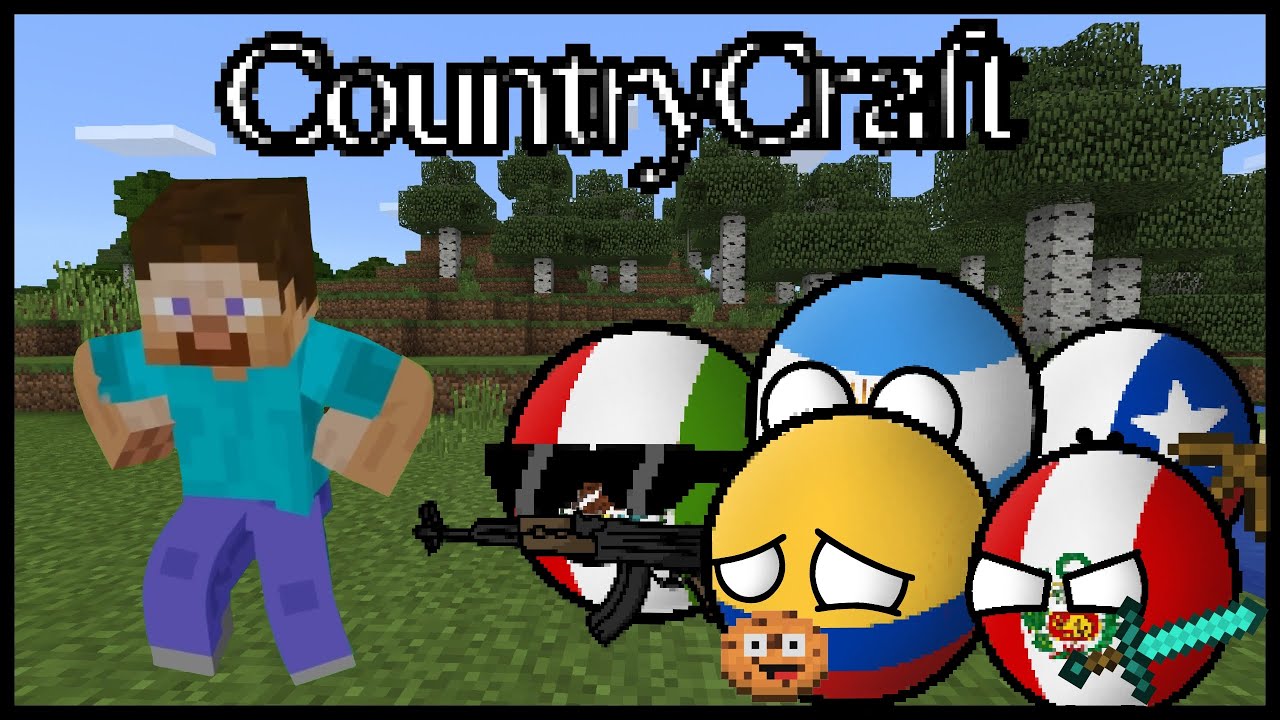 CountryBalls Sobreviven en Minecraft (CountryCraft) Ep.1 #countryballs ...
