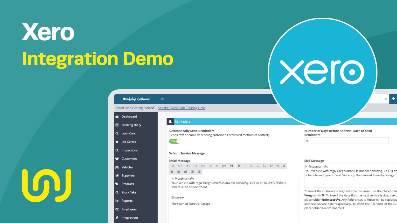 How to link Workshop Software with Xero - YouTube