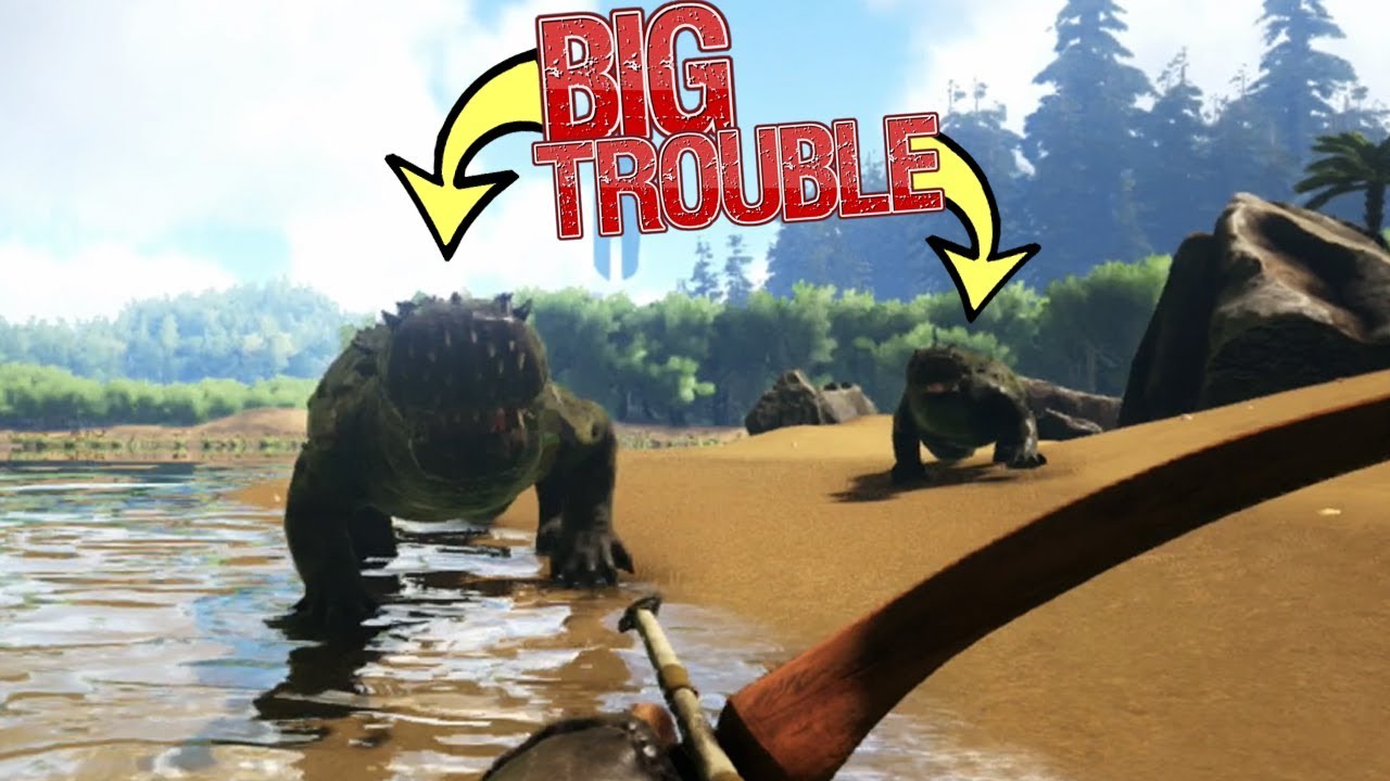 ARK: Survival Evolved - SARCO ATTACK (5) - YouTube