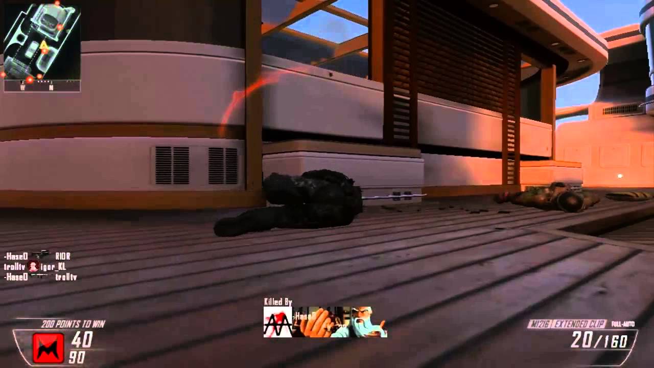 call of duty black ops 2 : gungame on HIJACKED - YouTube