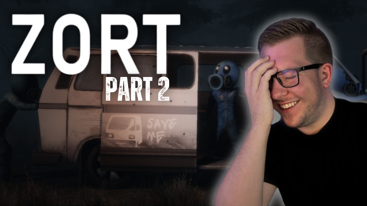 THIS COULD BE THE FUNNIEST HORROR GAME!! | Zort | Pt.2 - YouTube