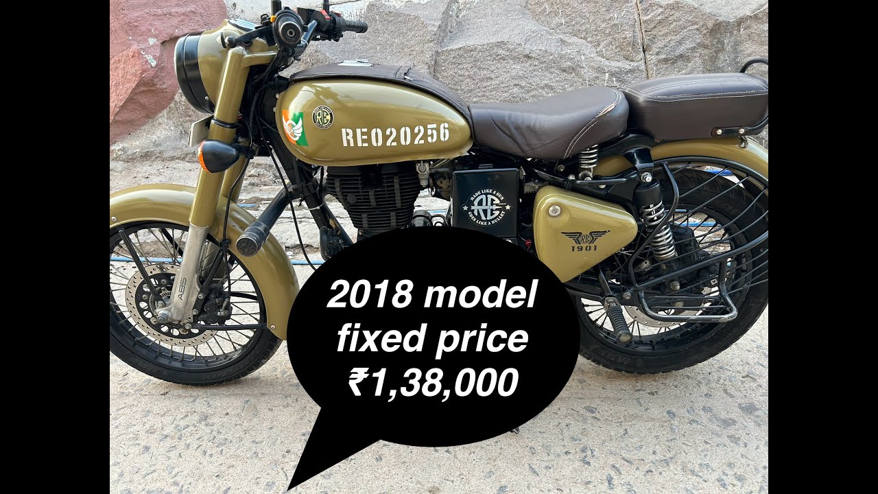 Royal Enfield classic 350 2018 model - YouTube