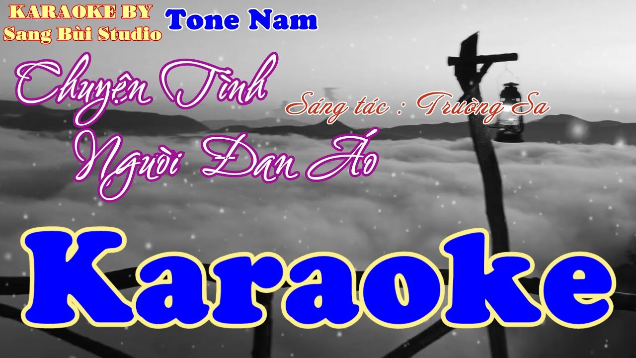 Karaoke | Chuyện Tình Người Đan Áo | TONE NAM ( Tone Abm ) - YouTube