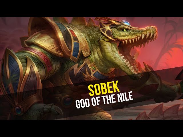 Smite Sobek Egyptian God Sobek Is The New #1 Smite God!