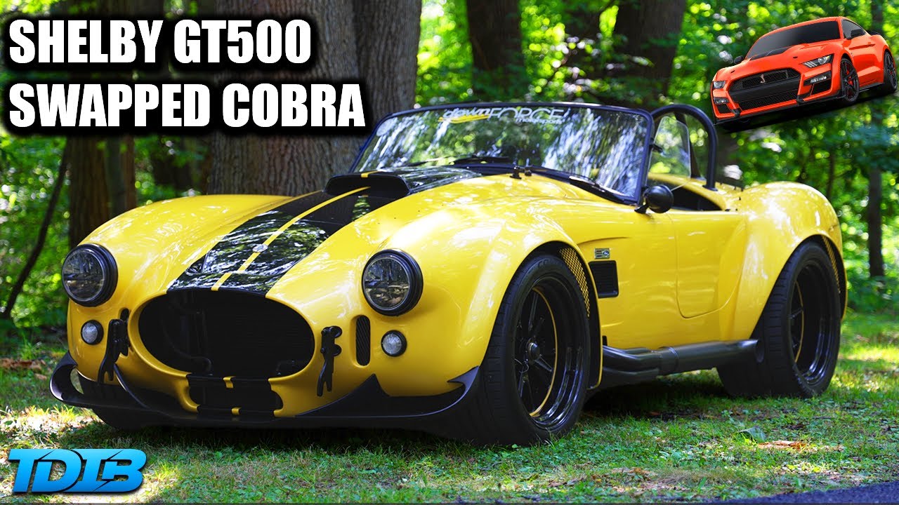 2020 GT500 Swapped Shelby Cobra is Terrifying (760HP MONSTER!) - YouTube