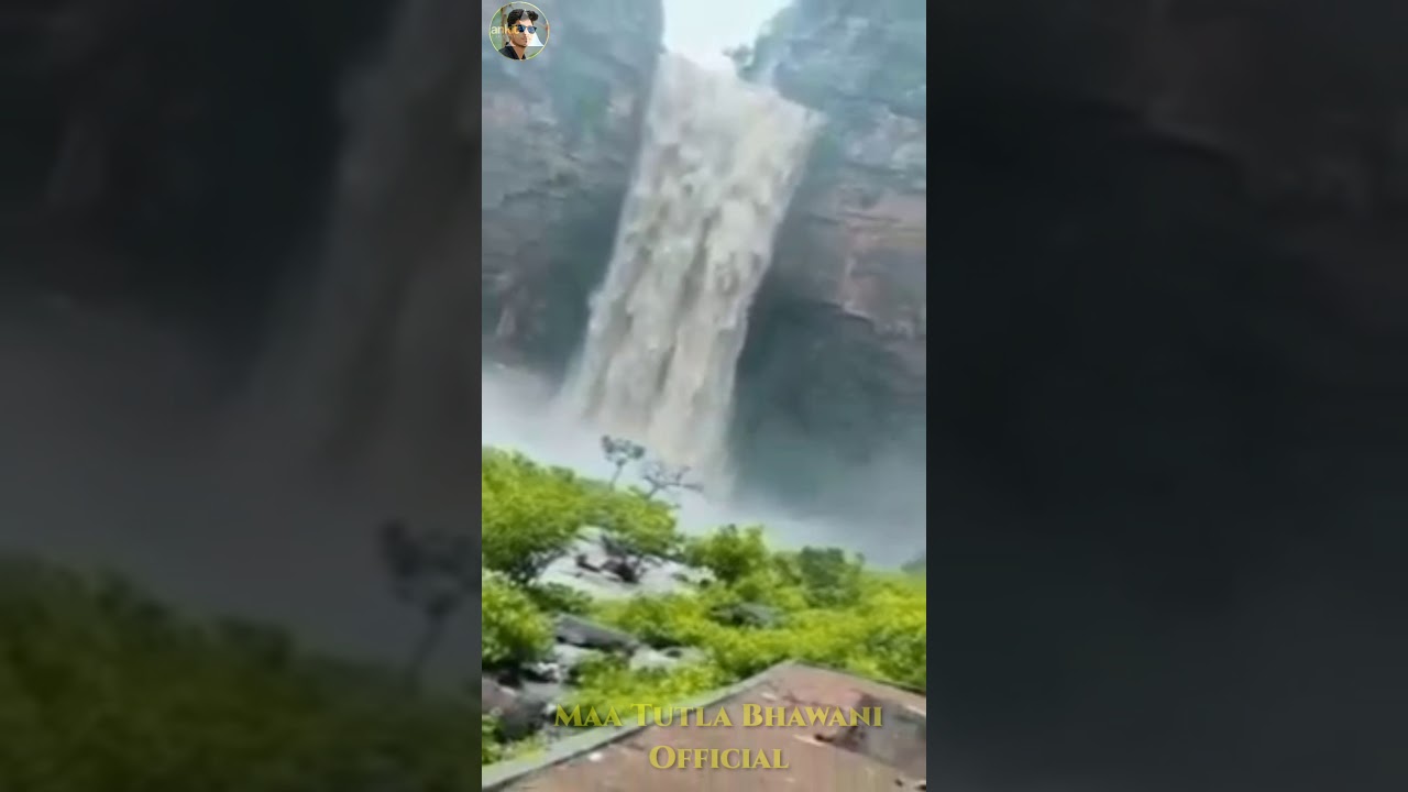 Maa tutla bhawani waterfall - YouTube