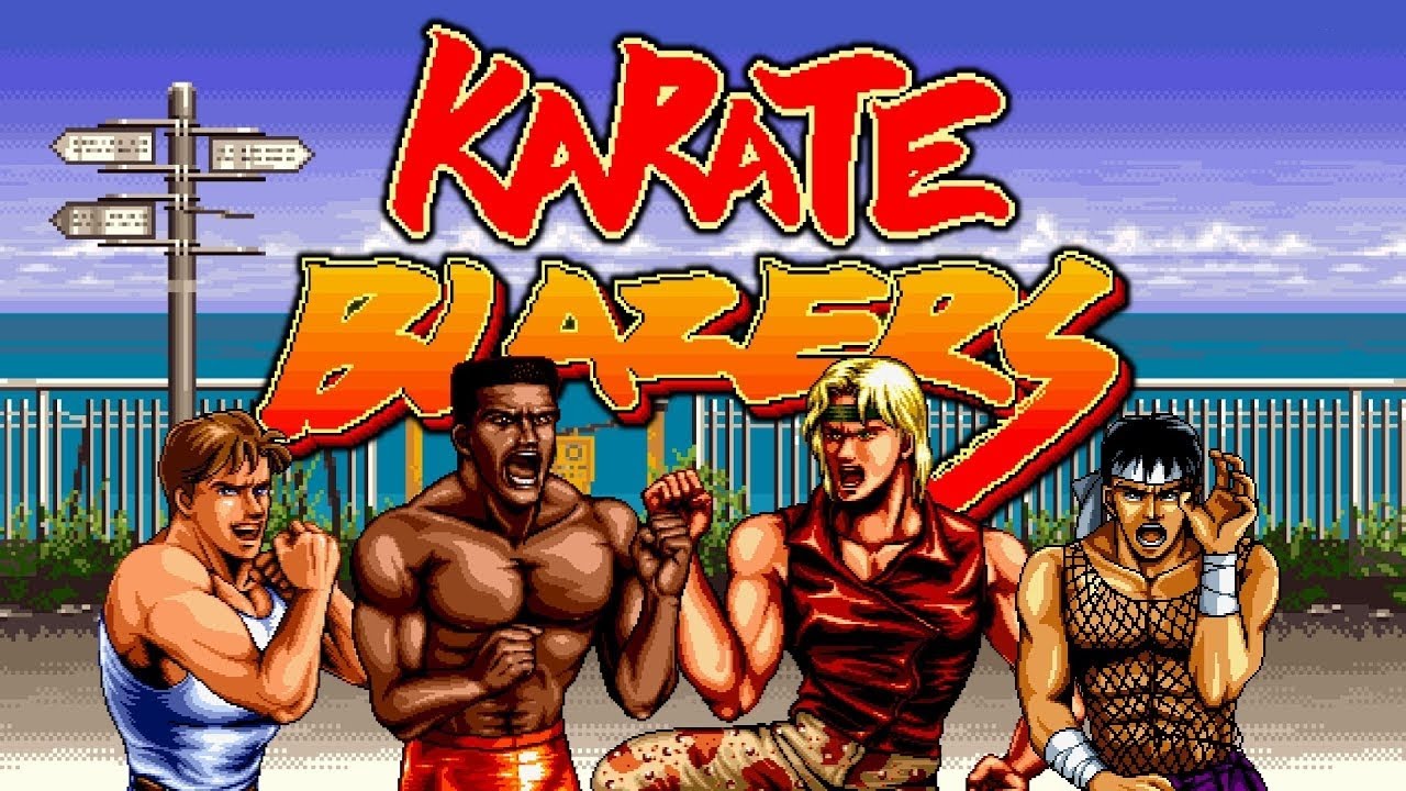 Karate Blazers Arcade Full Game Gameplay Walkthrough 4 Players Coop No ...