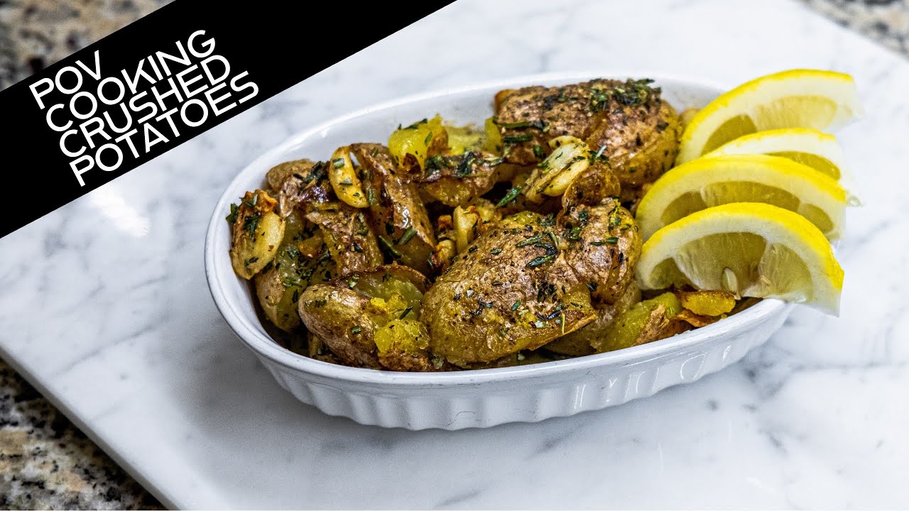 POV Cooking Thomas Straker's Crushed Potatoes | First Person Cooking ...