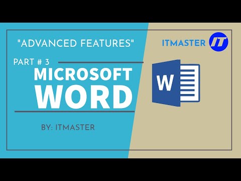 Mastering Microsoft Word Advanced Features Part 3 - YouTube