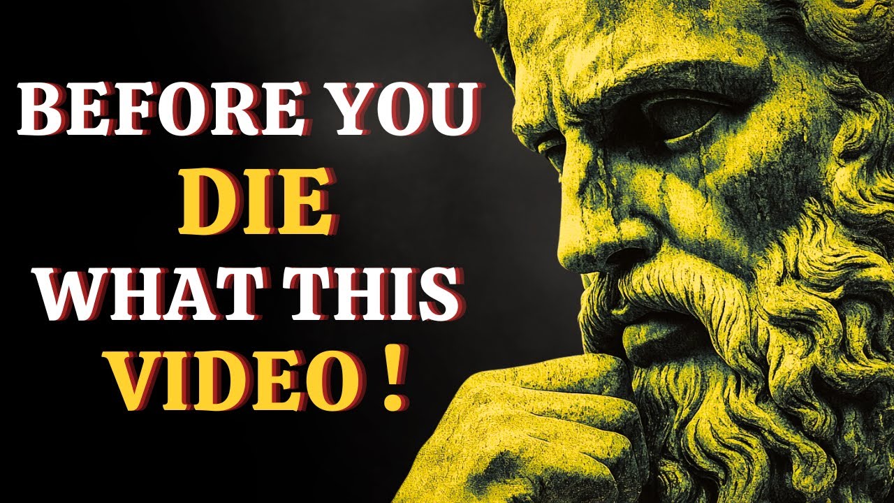 7 STOIC LESSONS YOU MUST LEARN BEFORE YOU DIE - YouTube