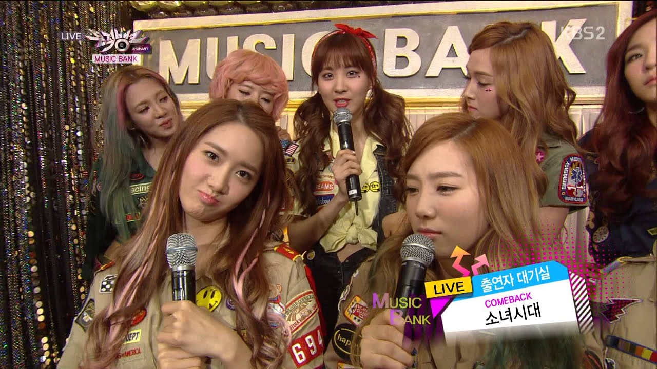 [1080p HD] 130104 Music Bank Backstage interview - SNSD - YouTube