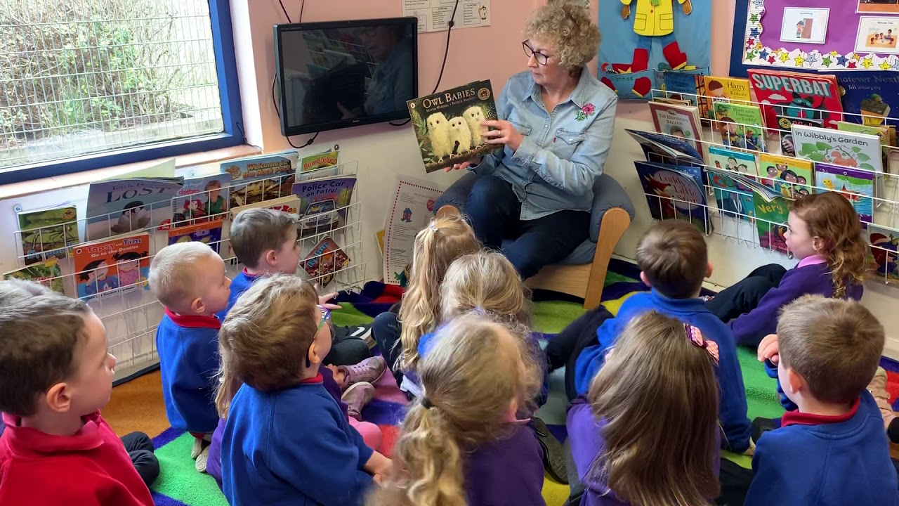 Mrs Pendleton reading Owl Babies by Martin Waddell - YouTube