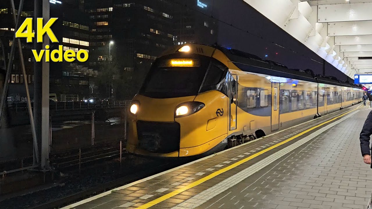 ICNG departs at Amsterdam Zuid - YouTube