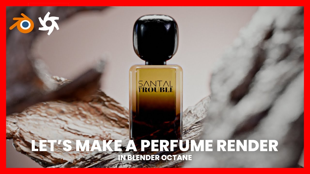 Let's Make a Perfume 3D render in Blender Octane - YouTube